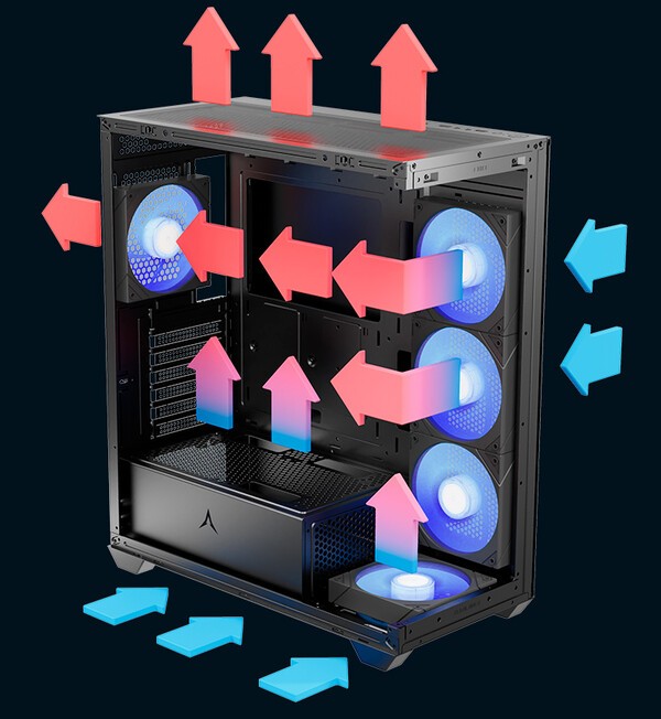 어항 케이스 시장 접수할 범고래의 등장 '앱코 UH40 킬러웨일 ARGB'