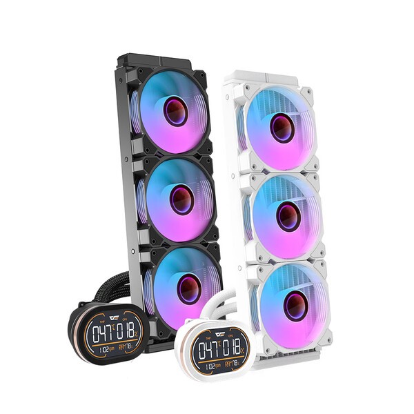 '디스플레이 배치, 내 스타일대로!'...다크플래쉬 'WAVE DH-360D ARGB' CPU 수냉쿨러 출시