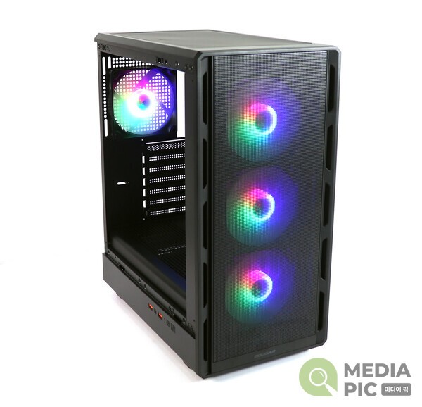 가성비 PC 케이스의 정석 'COUGAR AIRFACE PURE RGB'