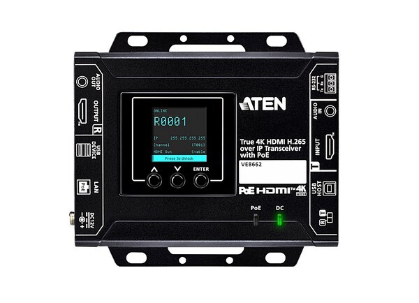에이텐 코리아, True 4K HDMI H.265 over IP 트랜시버 VE8662 출시