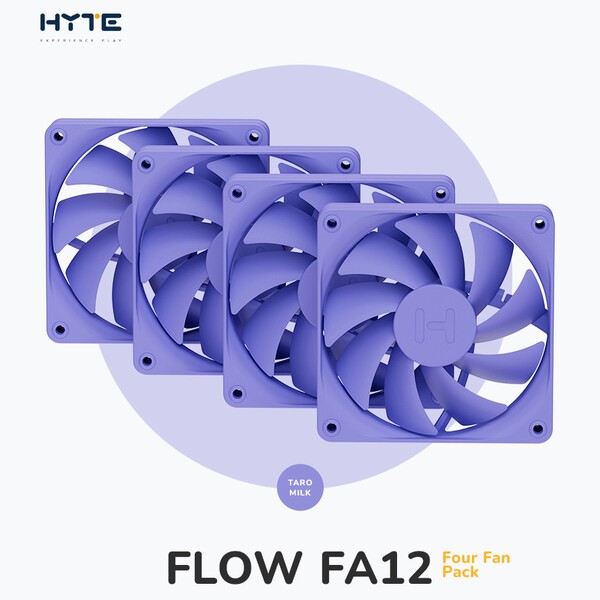 서린씨앤아이, 하이트 케이스와 컬러를 맞춘 'HYTE FLOW FA12 4PACK' 5종 출시