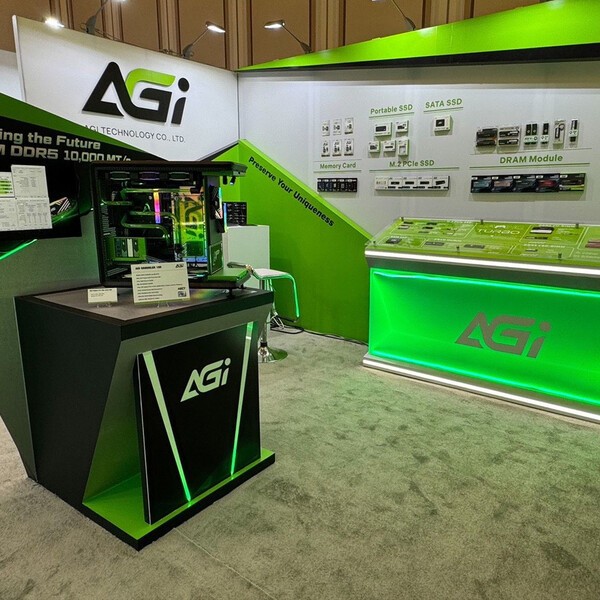 AGI, CES 2026서 차세대 Gen5 SSD·DDR5 오버클럭 메모리 등 신제품 공개